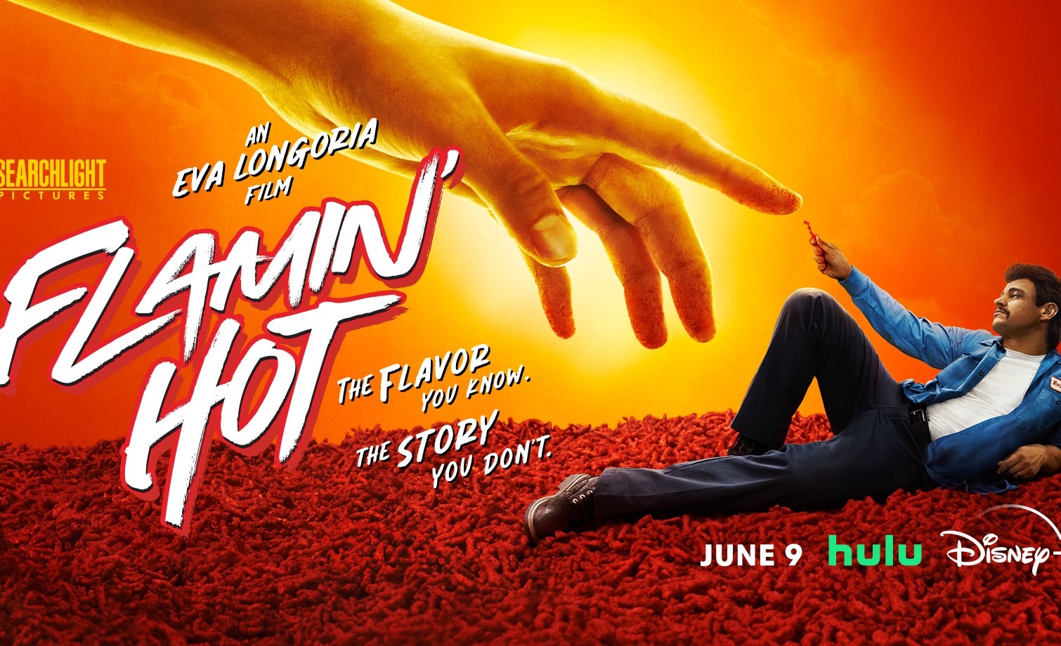 Trailer Voor Flamin Hot Eva Longorias Hulu And Disney Cheetos Film